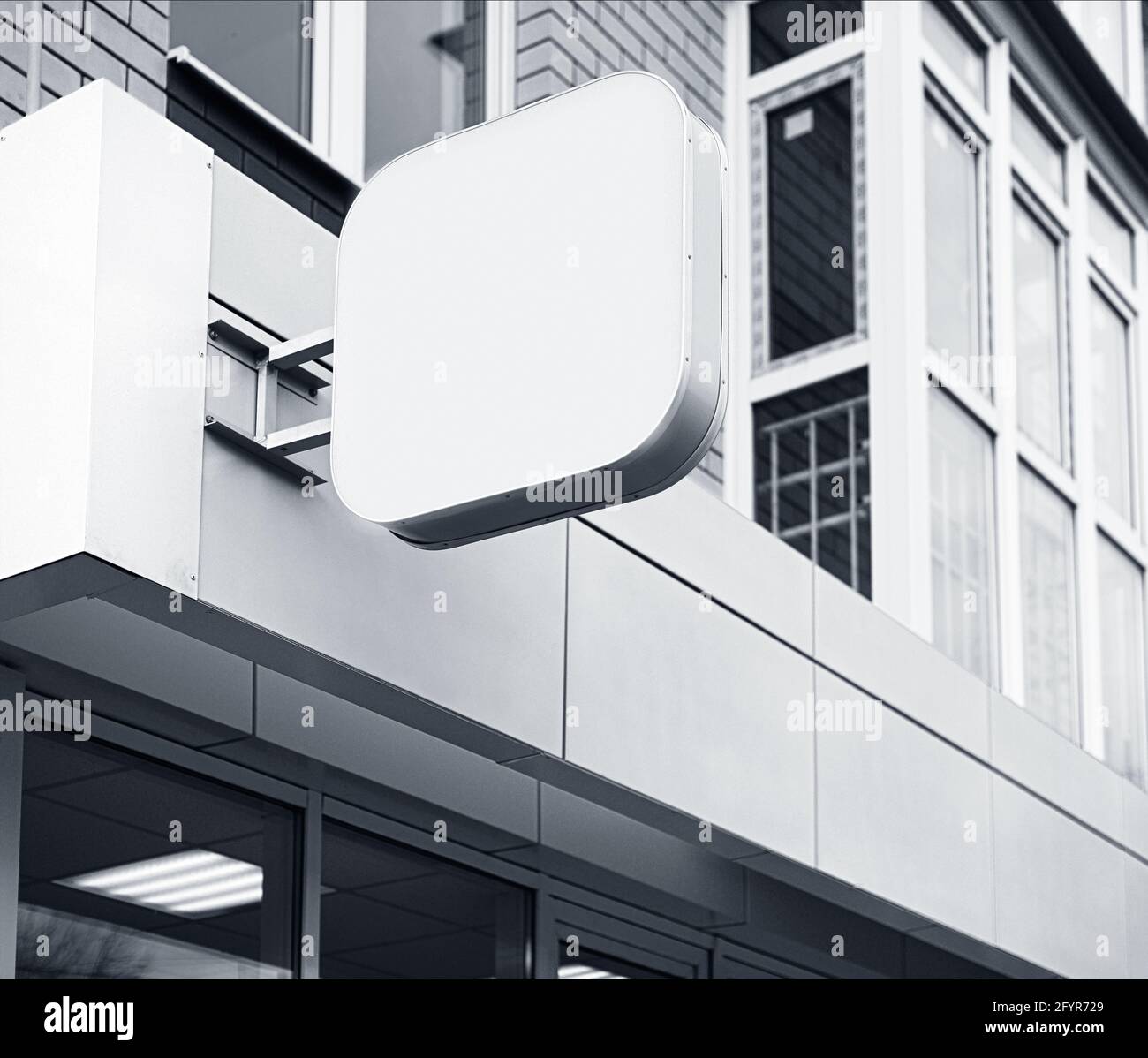 white store sign shop sign Stock Photo - Alamy