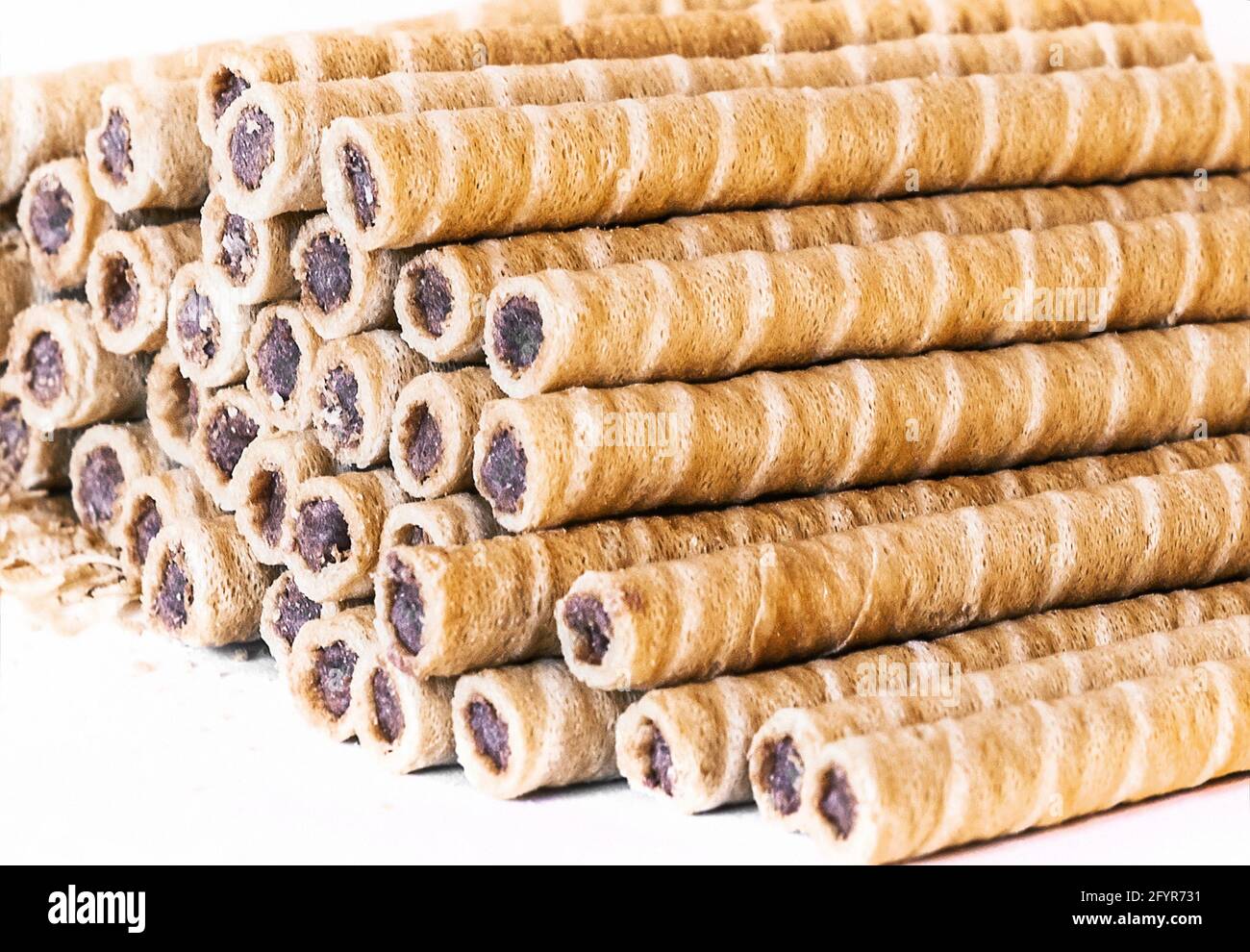 Food stack chocolate sticks hi-res stock photography and images - Alamy