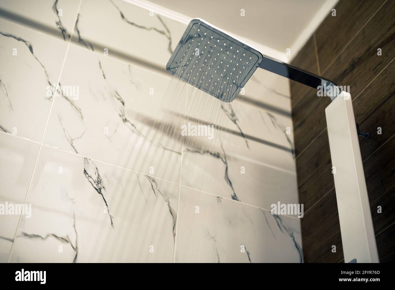 douche shower in modern bathroom Stock Photo - Alamy