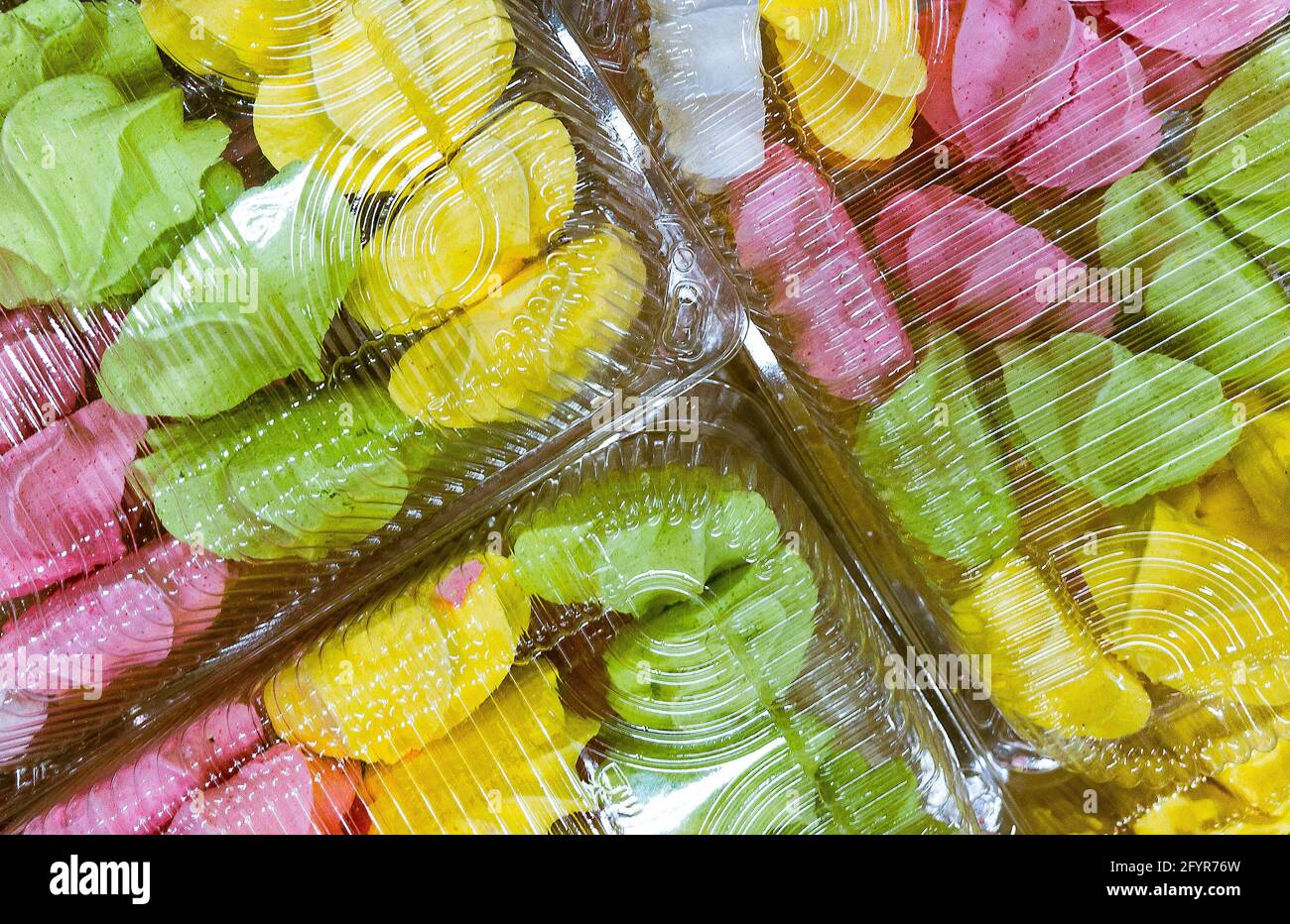 packaged marshmallows pastel tones, closeup Stock Photo - Alamy