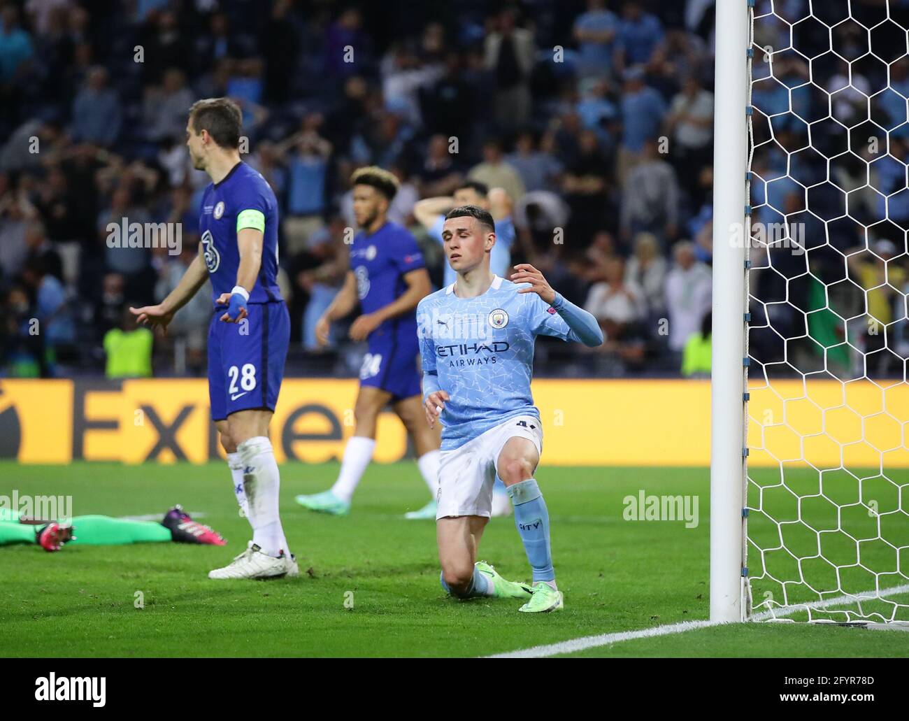 Phil foden champions league trophy hi-res stock photography and images ...