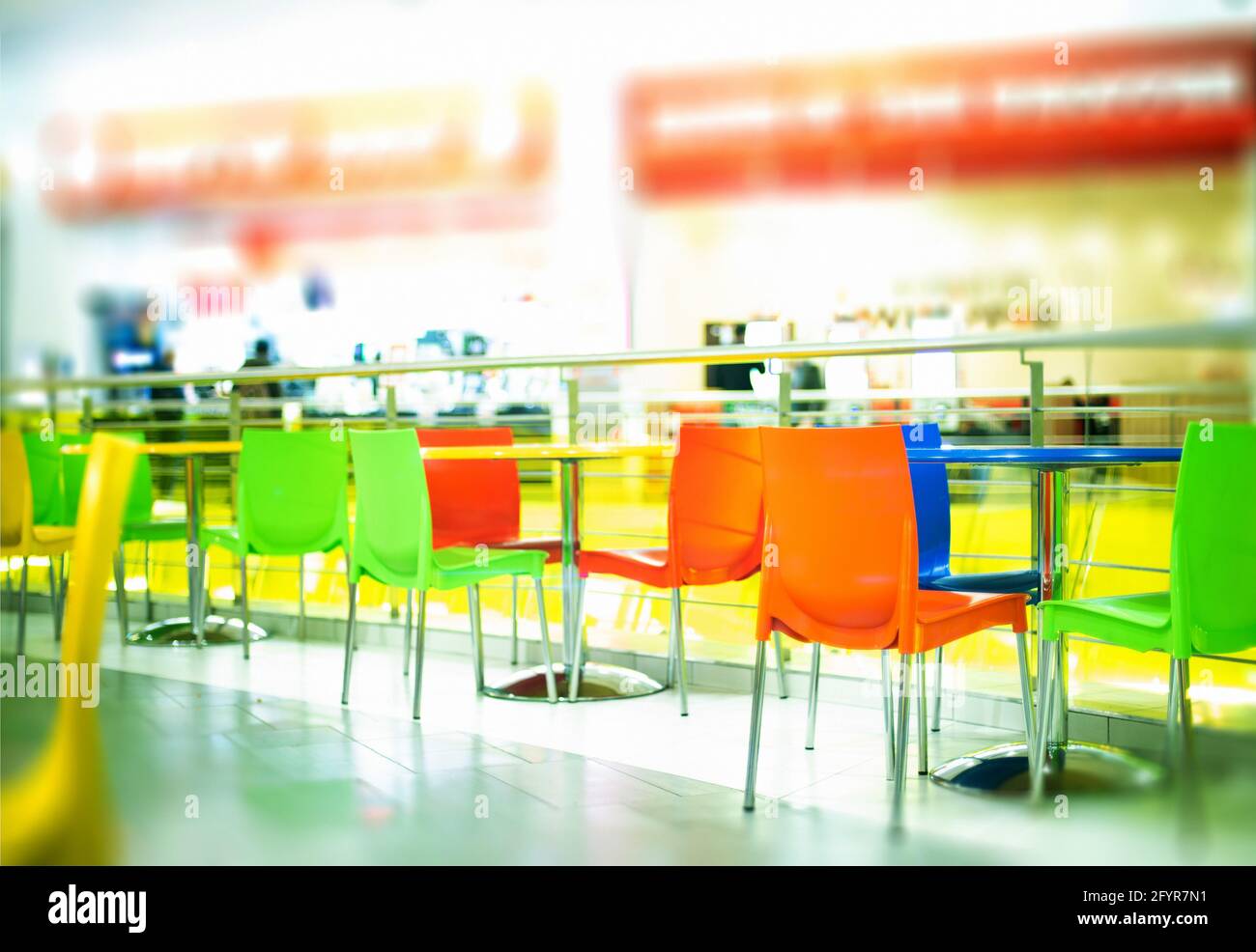 Interior empty restaurant colorful hi-res stock photography and images ...