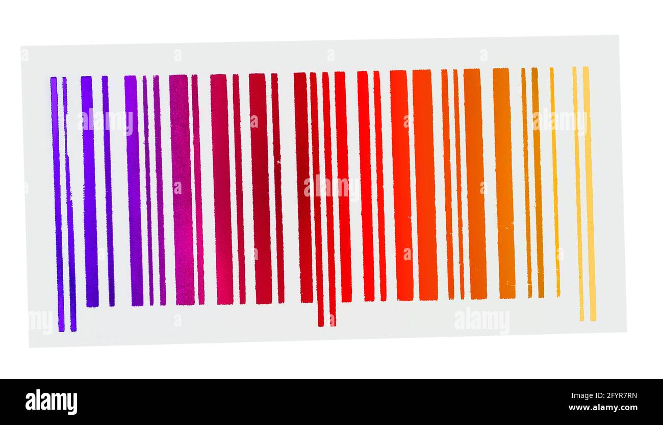 Barcode Cut Out Stock Images & Pictures - Alamy