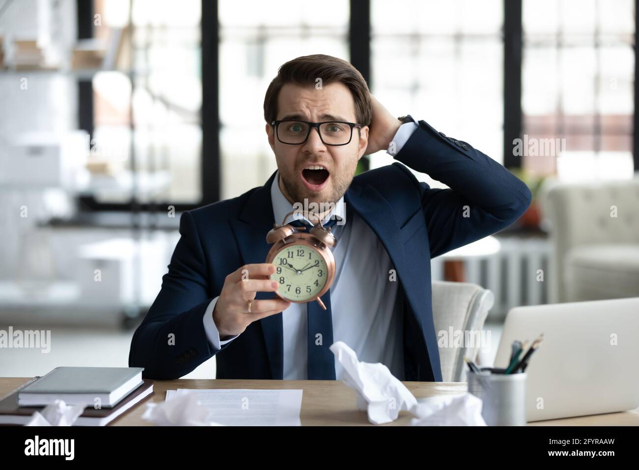 Panic manager hi-res stock photography and images - Alamy