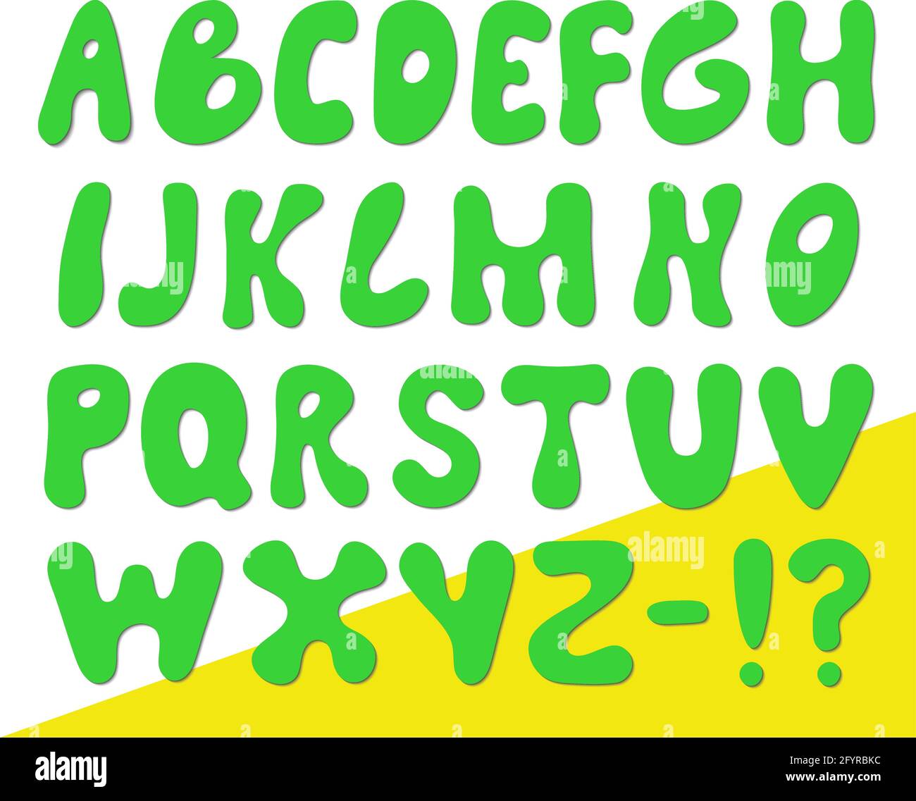 Alphabet letters for kids. ABC vector Stock Vector Image & Art - Alamy