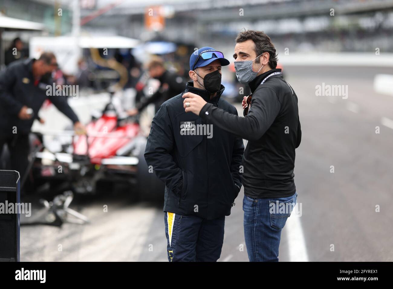 Indianapolis, Indiana, USA. 28th May, 2021. NTT Indy Car Series car ...