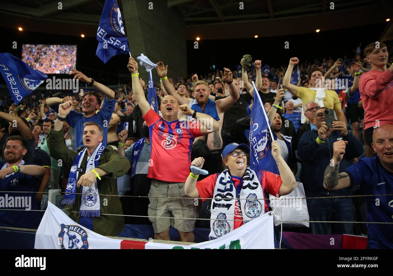 Chelsea champions league final portugal hi-res stock photography and ...