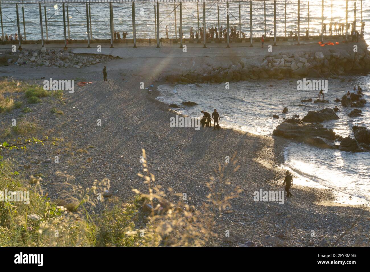 Ceuta border hi-res stock photography and images - Alamy
