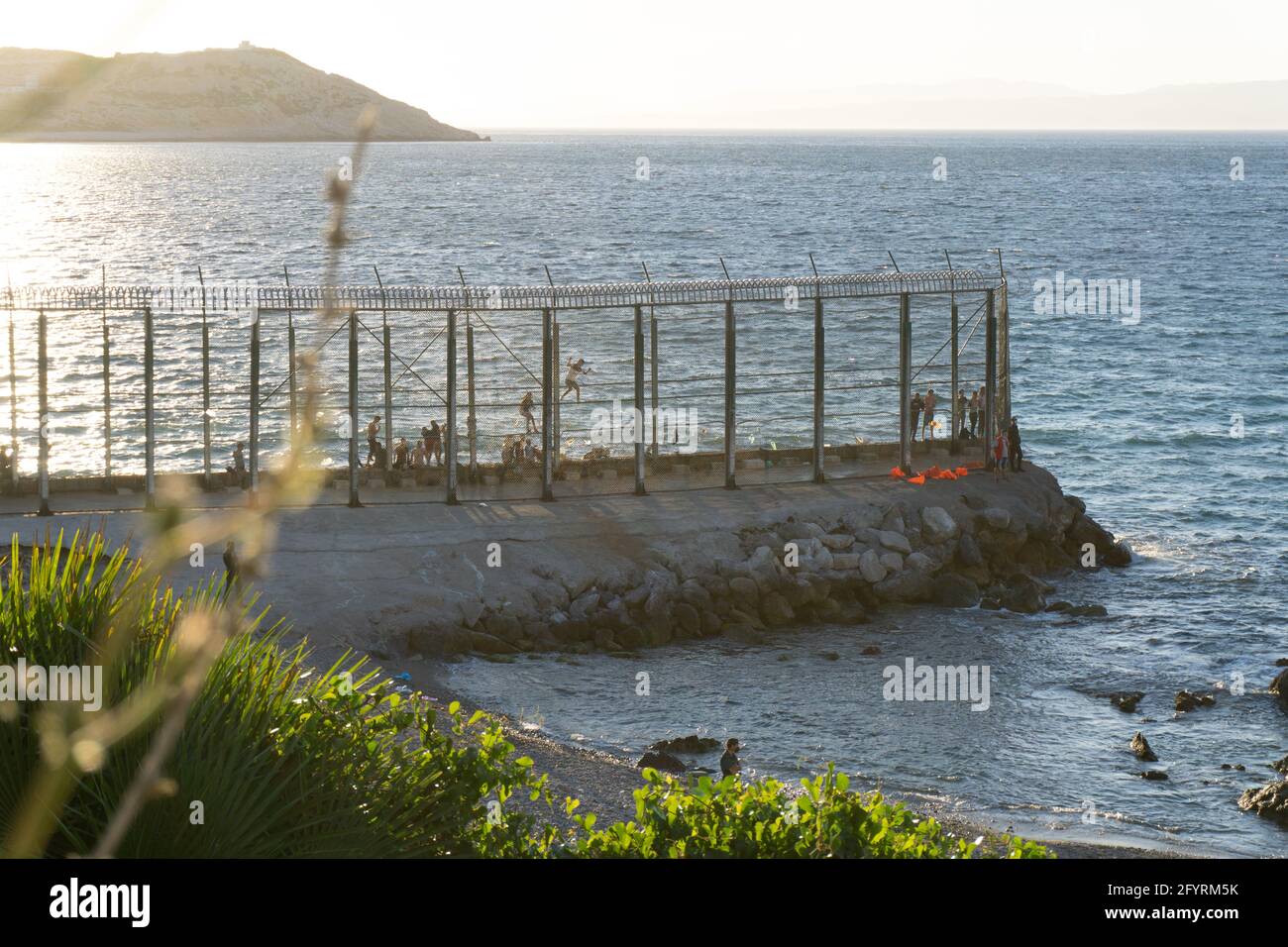 Ceuta border hi-res stock photography and images - Alamy