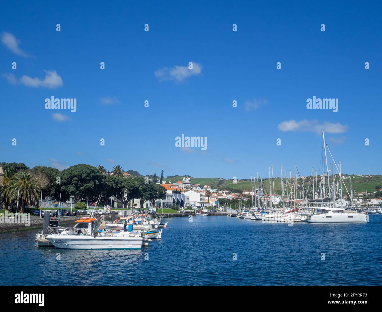 Azores faial island horta marina hi-res stock photography and images ...
