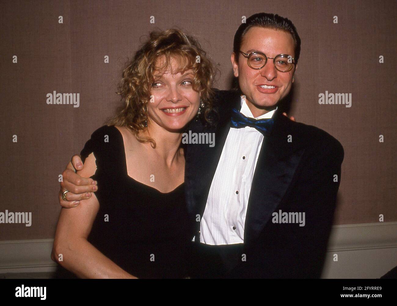 Michelle Pfeiffer and Fisher Stevens at The 47th Annual Golden Globe ...