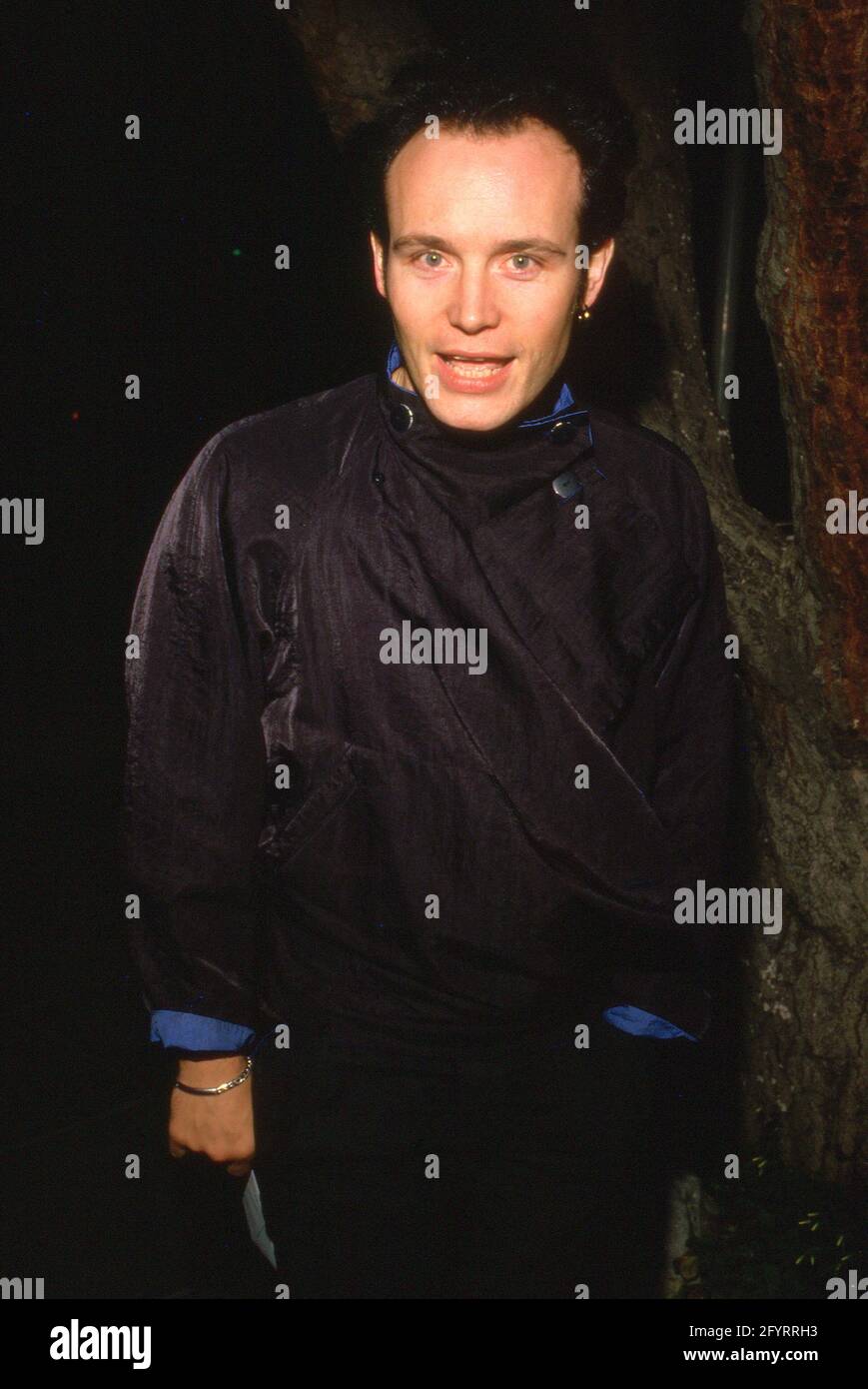 Adam Ant At The Premiere Of Shoot To Kill On February 4 1988 At Mann Village Theater In