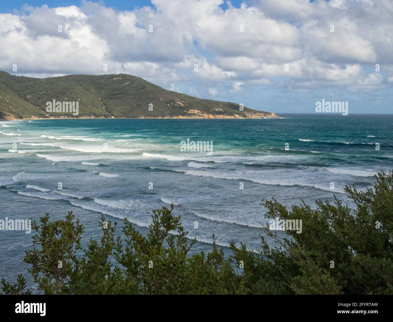 Oberon Point photographed from the Oberon Bay walking track - Wilsons ...