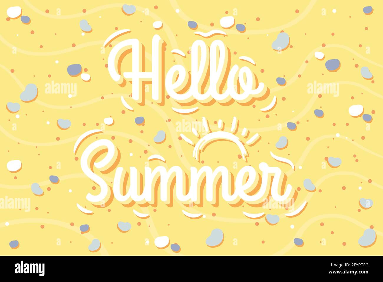 Rocks on blue ocean Stock Vector Images - Alamy