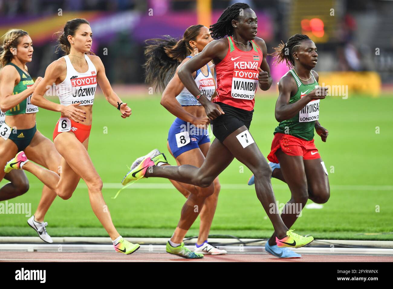 Margaret Nyairera Wambui (KEN), Francine Niyonsaba (BUR), Joanna Jozwik ...