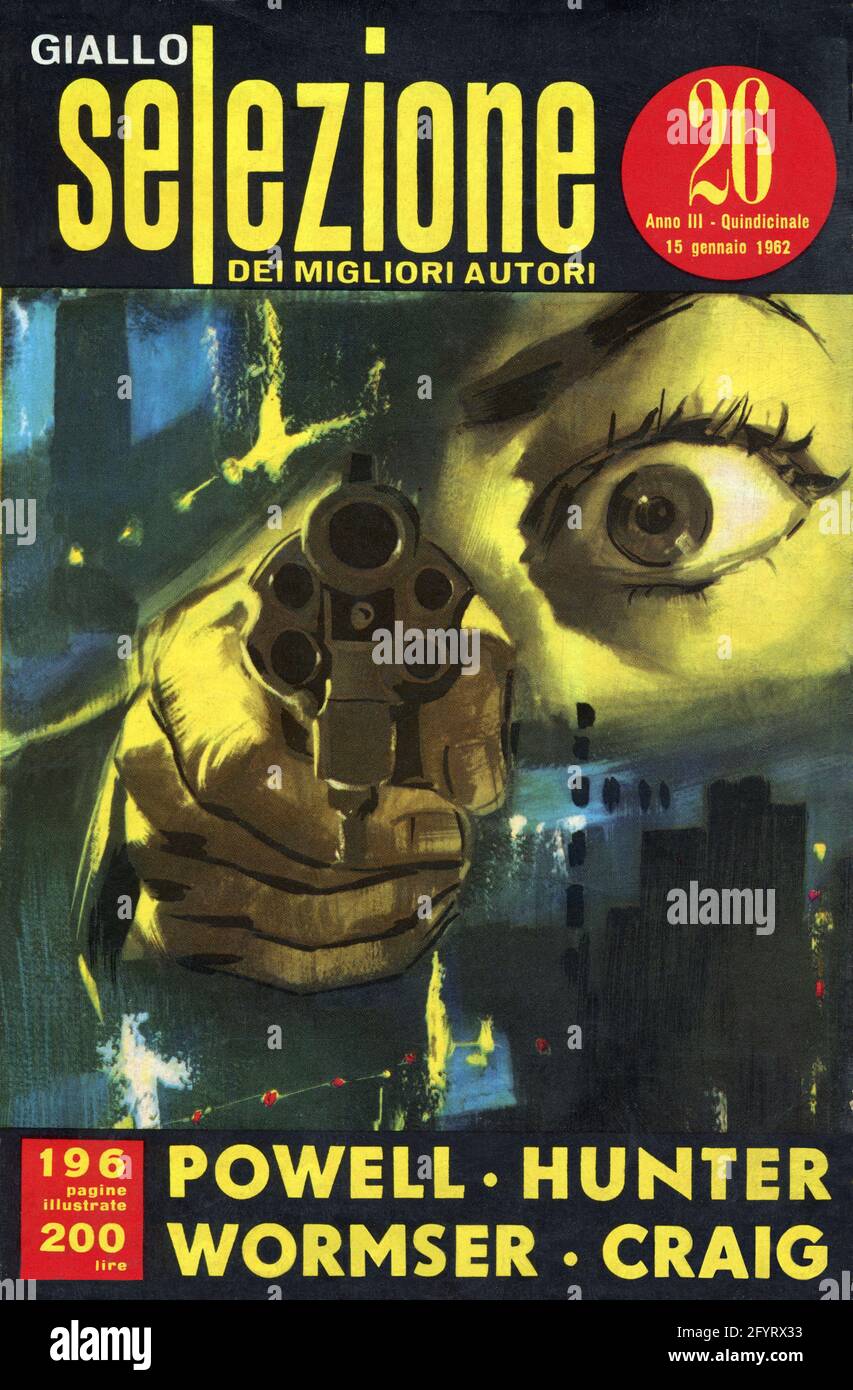 Pulp fictions book cover - 50s Stock Photo - Alamy