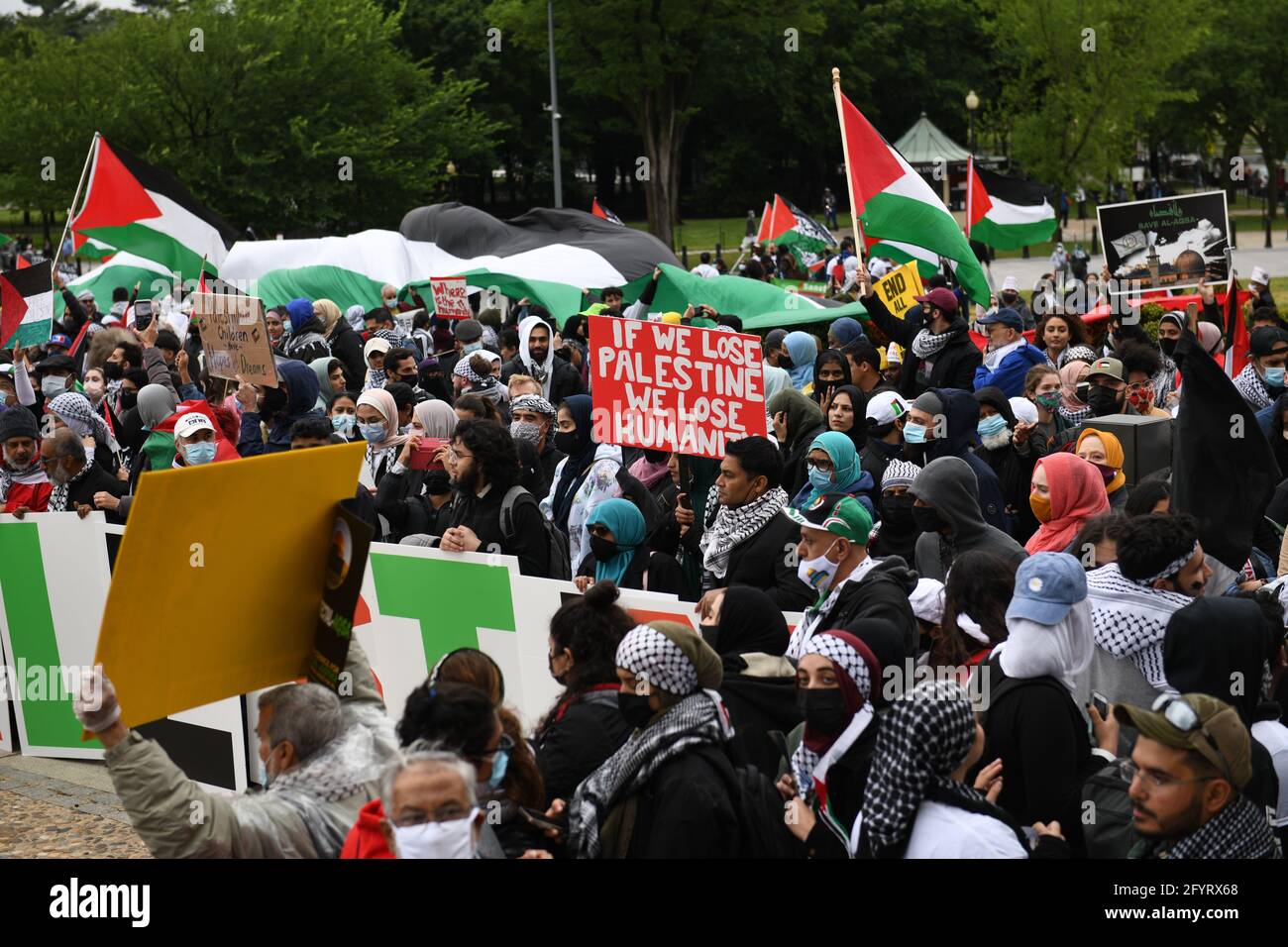 Washington DC, USA. 29th May, 2021. Tens of thousands participate in ...