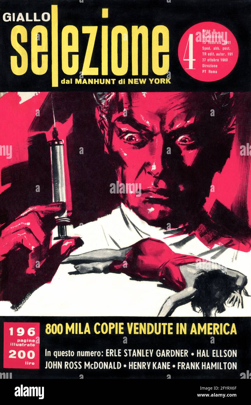 Pulp book cover art hi-res stock photography and images - Alamy