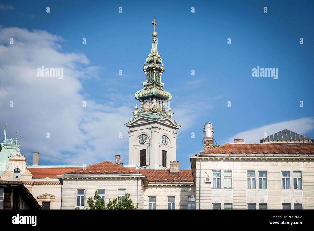 Picture of the Belgrade Cathedral, also known as Saborna Crkva, seen ...