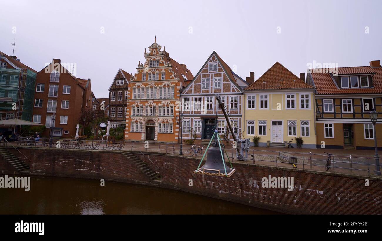 Famous historic city of Stade in Northern Germany Stock Photo - Alamy