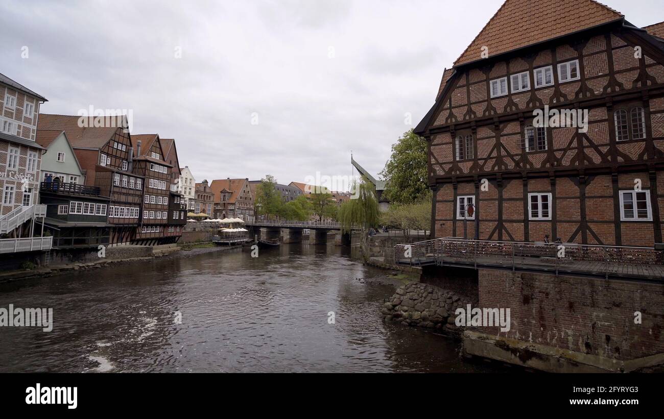 Historic city of Luneburg Germany Stock Photo - Alamy