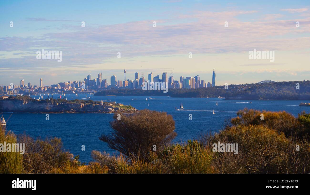 Aerial view north sydney hi-res stock photography and images - Alamy