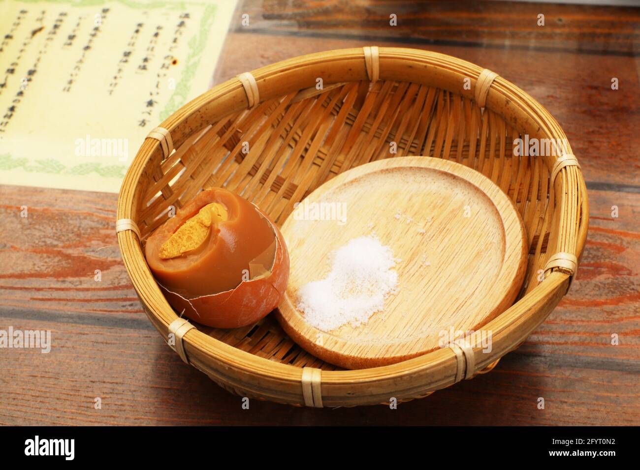 Hot-spring cooked eggs Stock Photo - Alamy