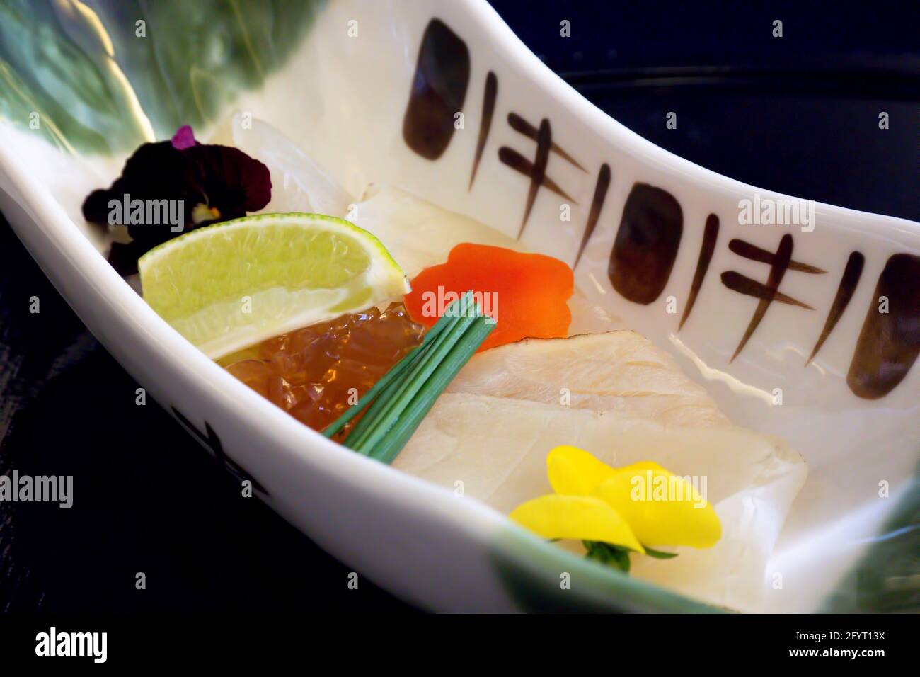 Sashimi - fresh Japanese seafood Stock Photo - Alamy