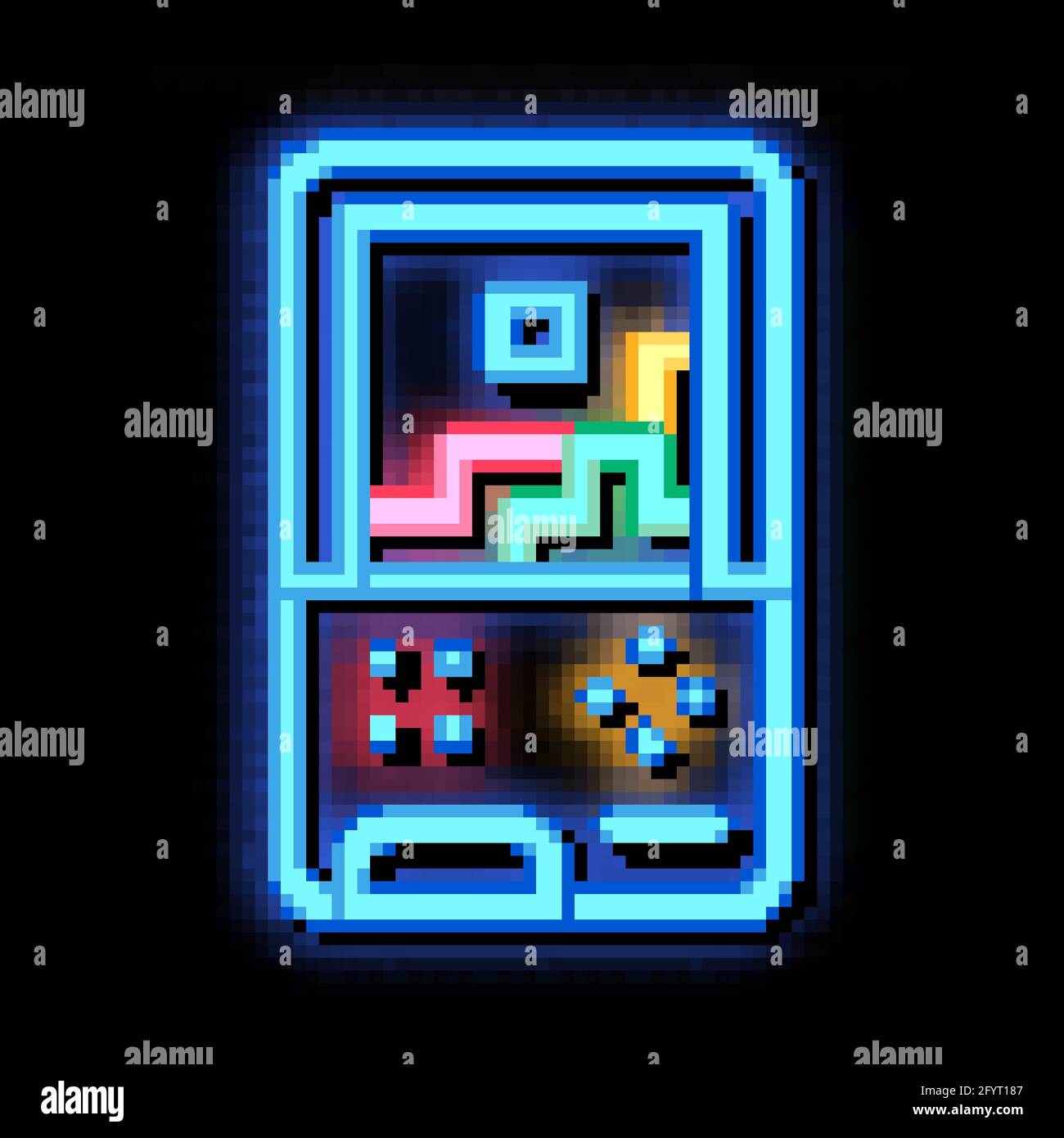 Game over 80s Stock Vector Images - Alamy