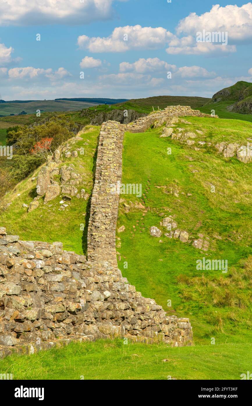 Hadrians wall walltown hi-res stock photography and images - Alamy
