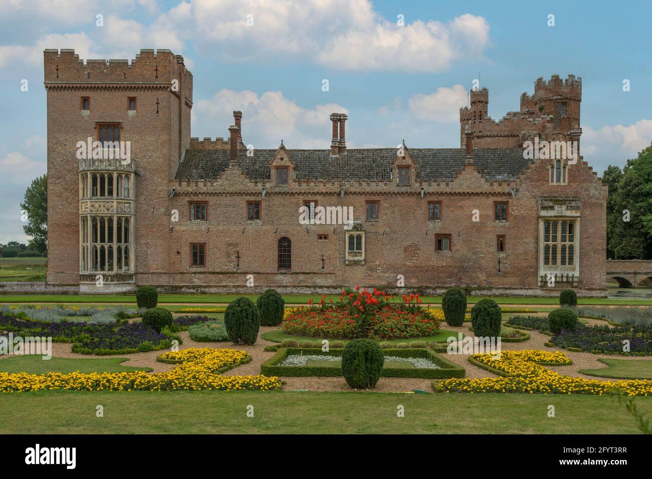 Oxburgh hall and moat hi-res stock photography and images - Alamy