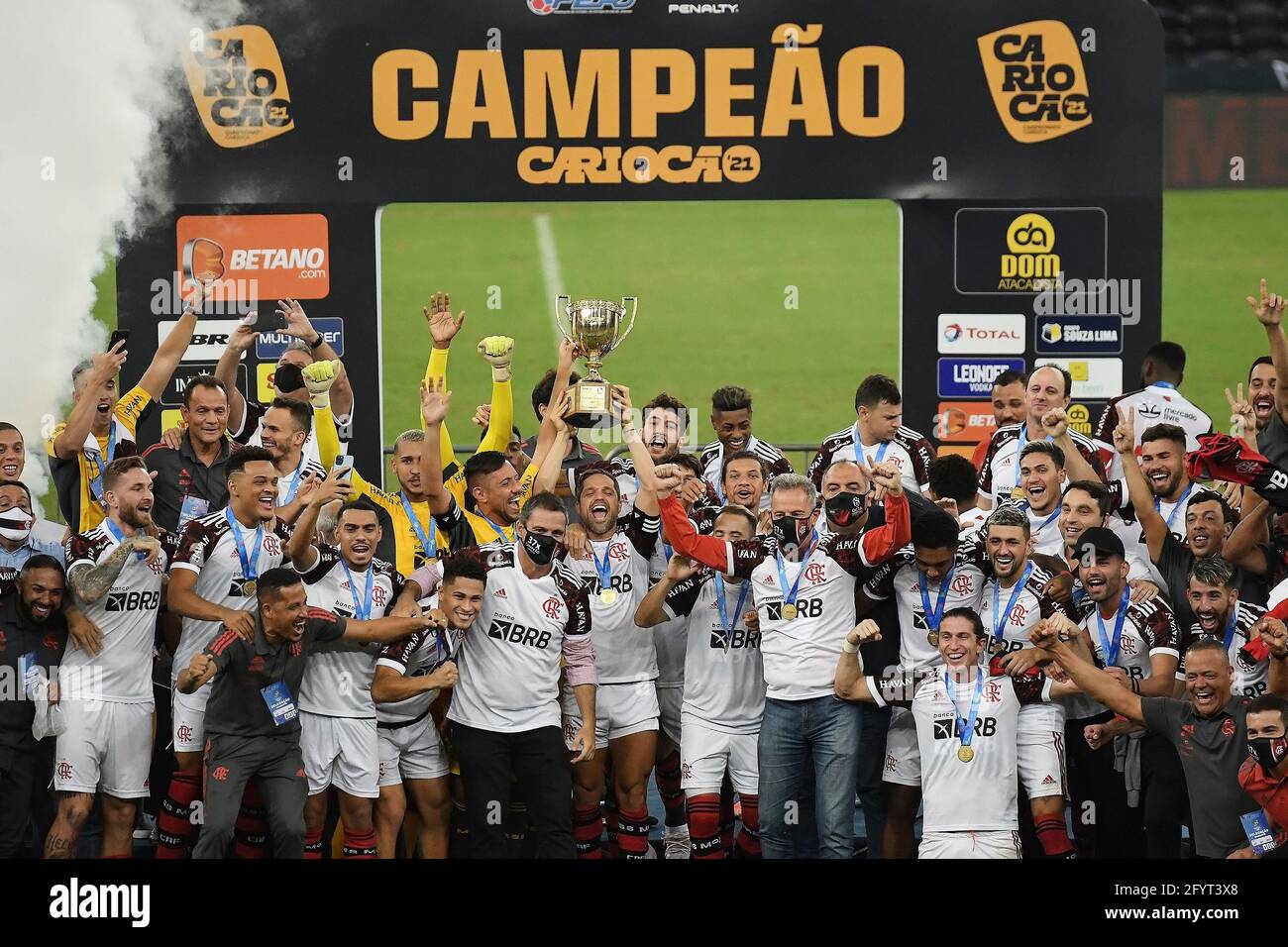 Flamengo’s football team hi-res stock photography and images - Alamy