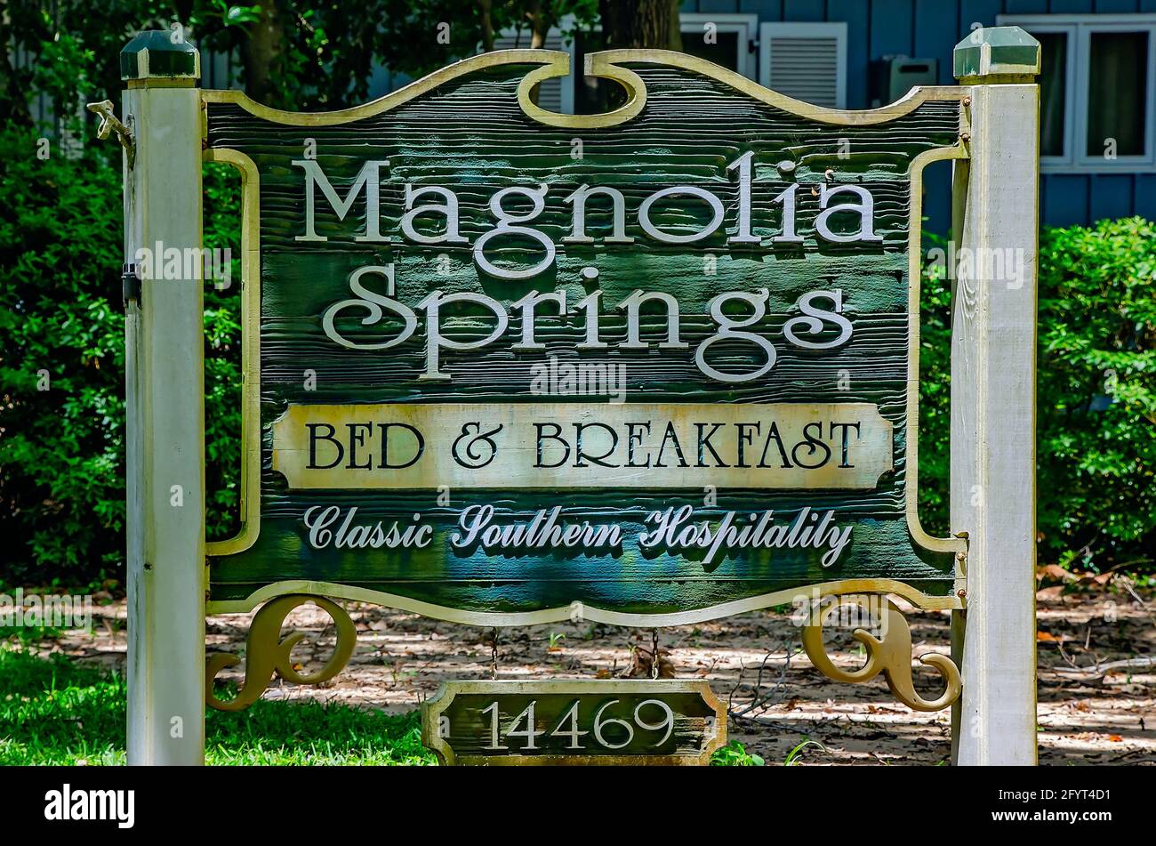 Magnolia Springs Bed & Breakfast is pictured, May 27, 2021, in Magnolia ...