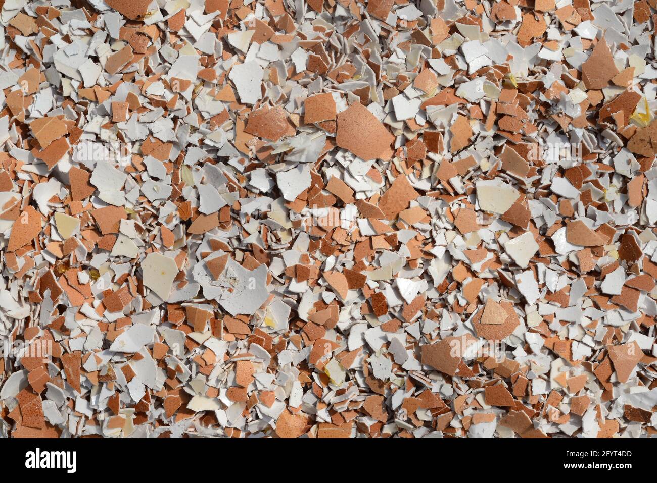 Crushed eggshell for use in making fertilizers, eggshells are an ...