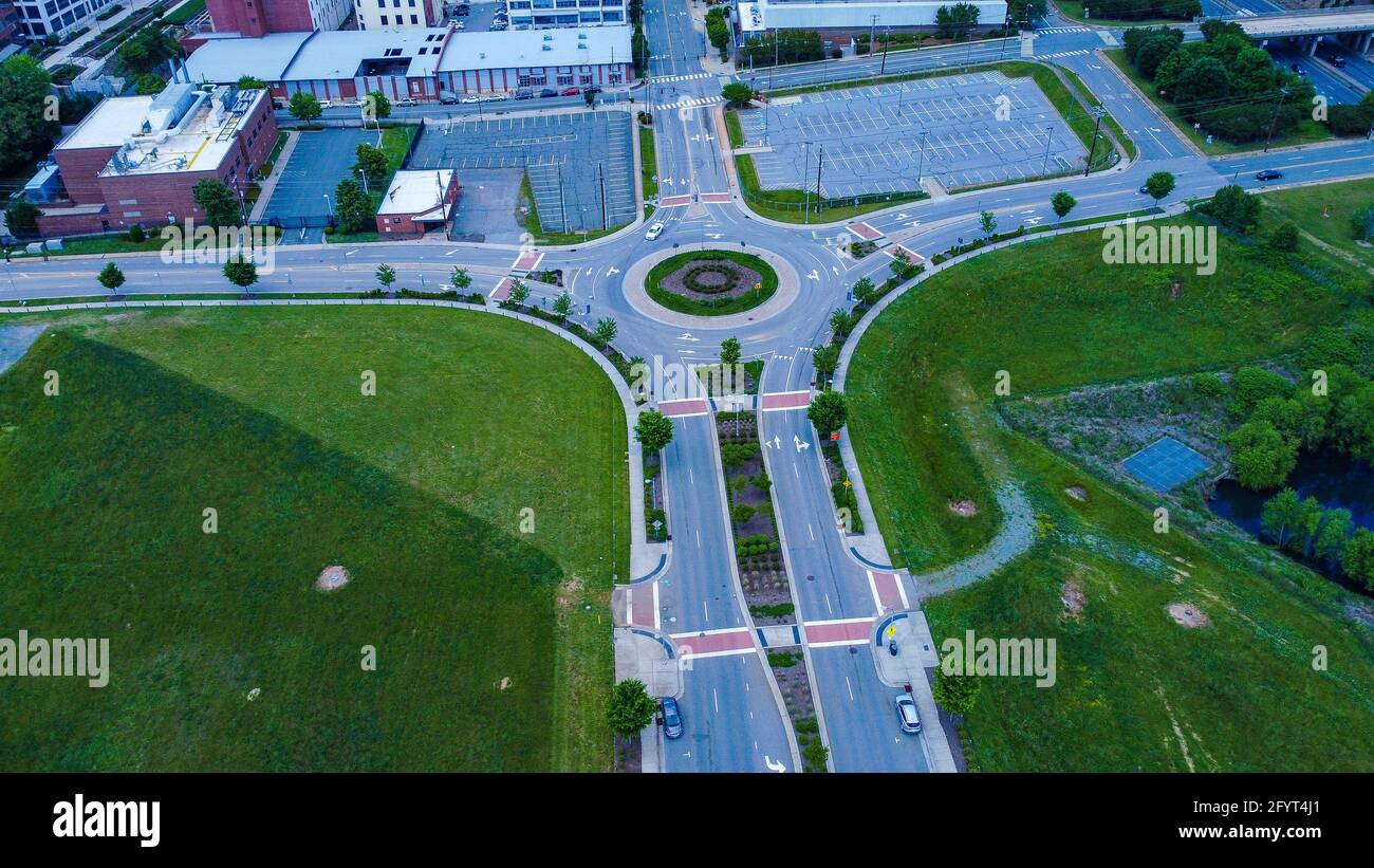 Aerial view winston salem hi-res stock photography and images - Alamy