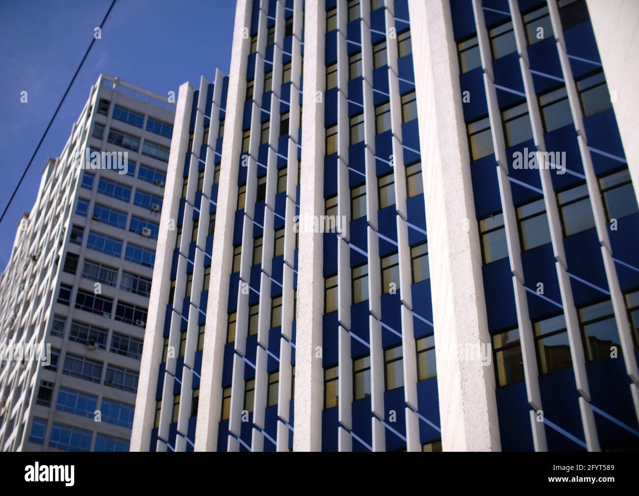 The low angle of modern urban buildings Stock Photo - Alamy