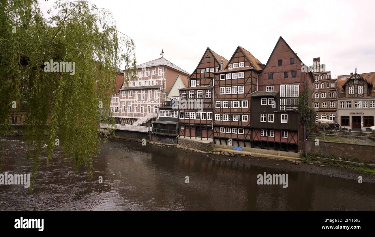 Historic city of Luneburg Germany Stock Photo - Alamy