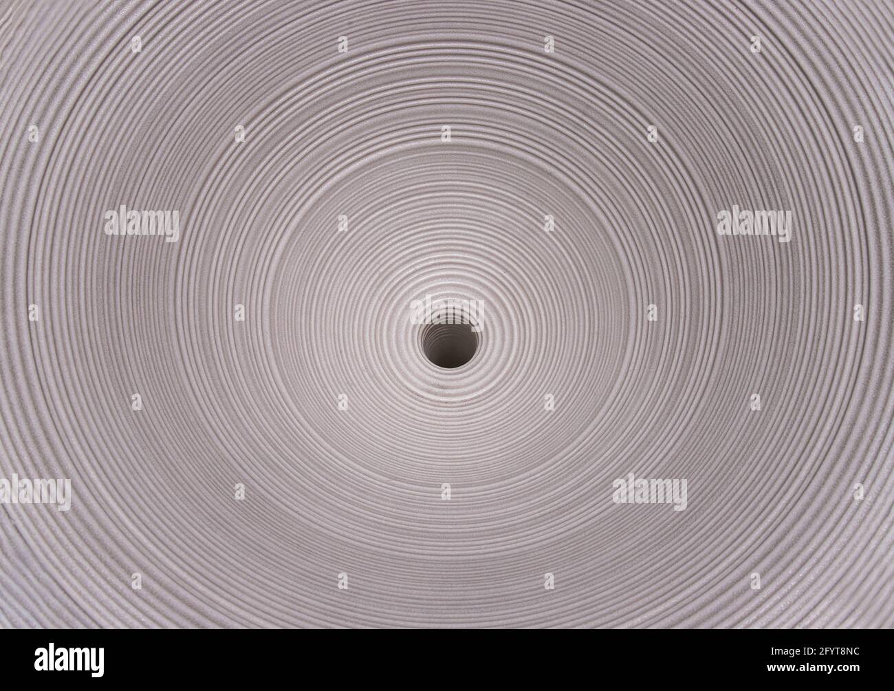 Abstract circular background with Perspective, Empty white round ...