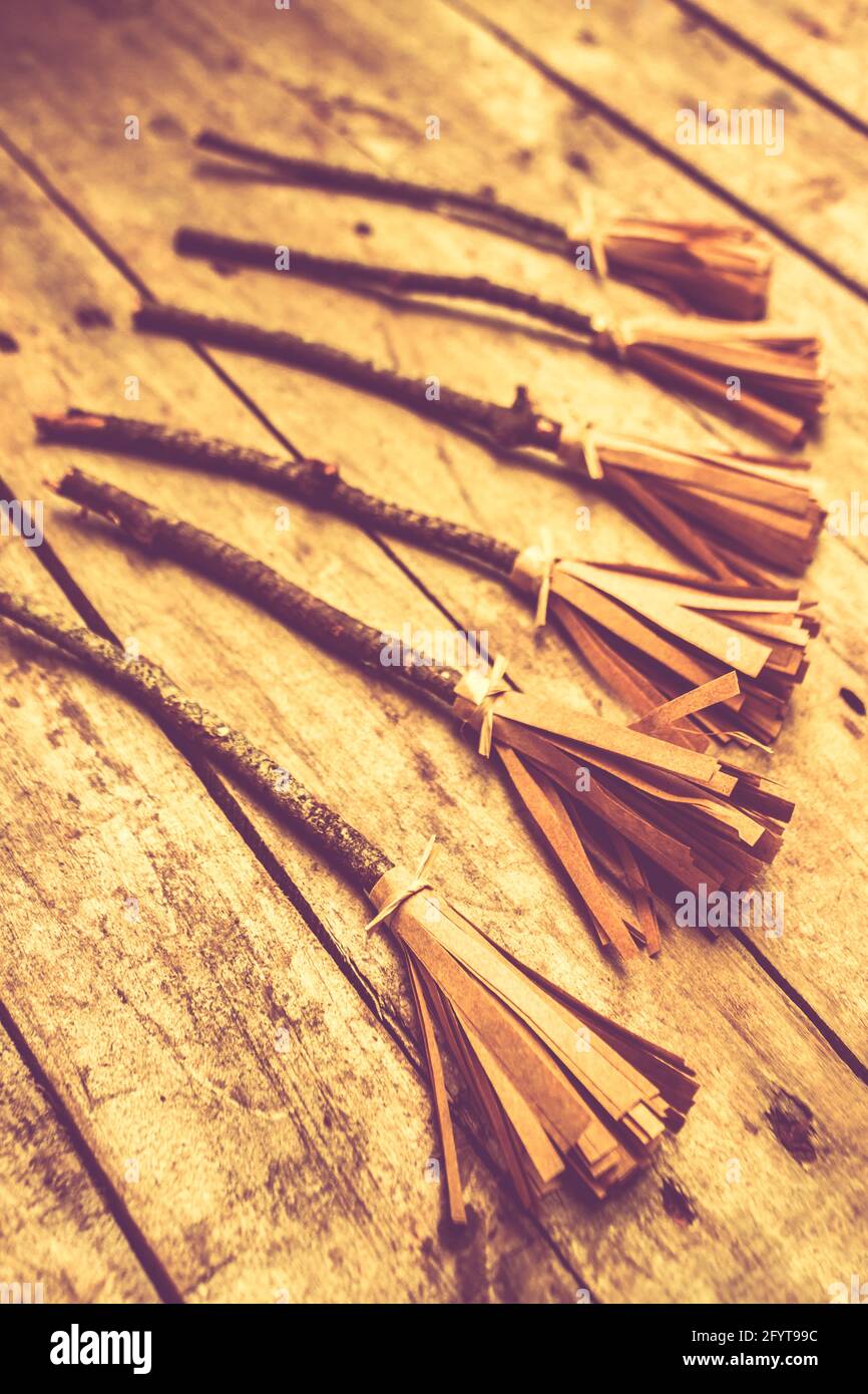 Wicked Witch Broom High Resolution Stock Photography and Images - Alamy