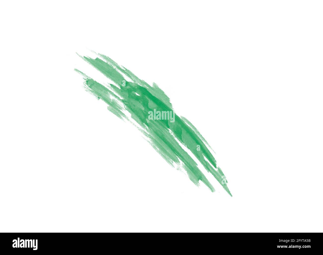 Abstract isolated brush for art design. Beautiful smear brushes for ...