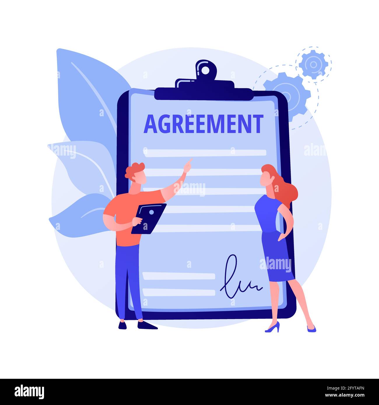 Signing Contract Cartoon High Resolution Stock Photography and Images ...