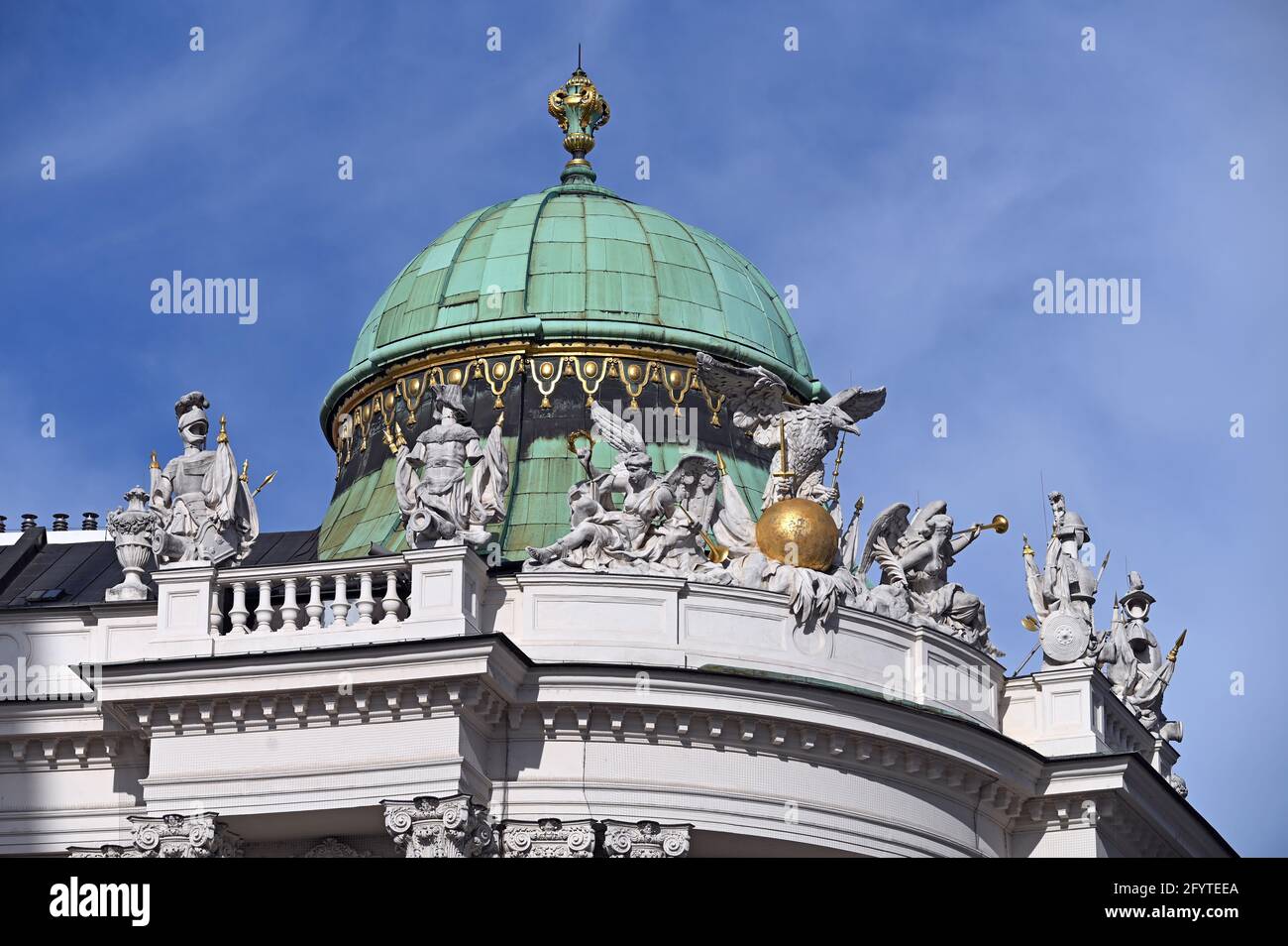 Hofburg palace dome hi-res stock photography and images - Alamy