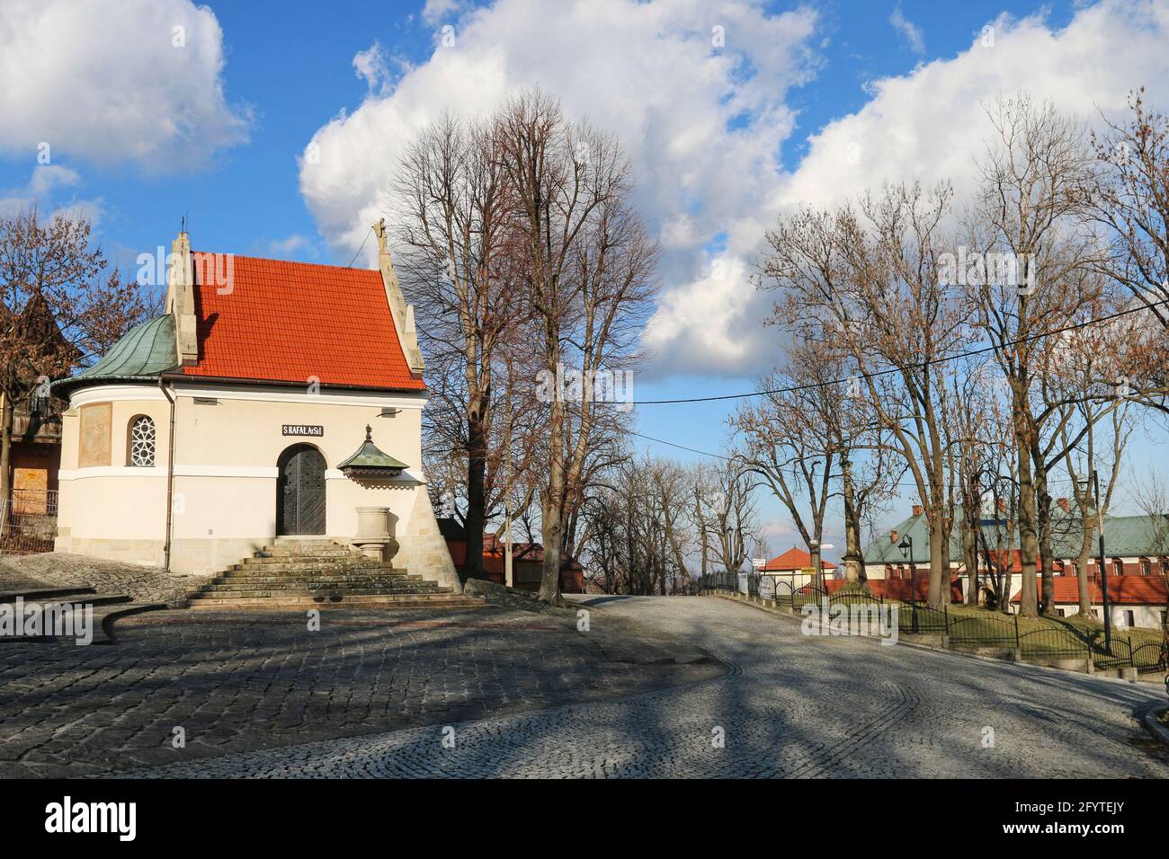 Basilica in Kalwaria Zebrzydowska and chapels of Way of Cross ...