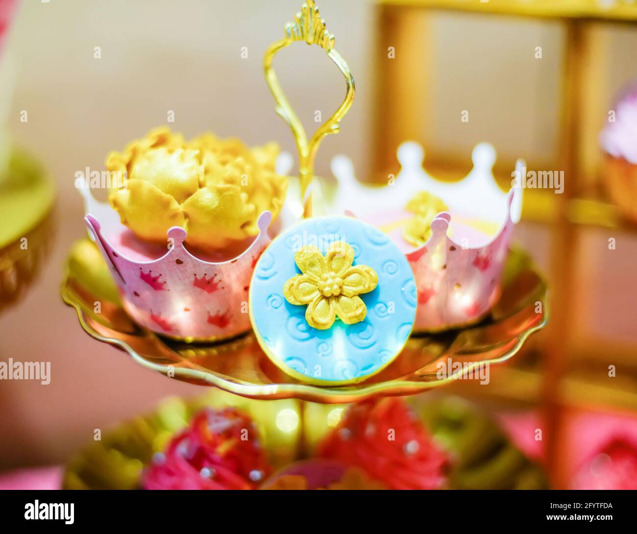 Candy bar in restaurant Stock Photo - Alamy