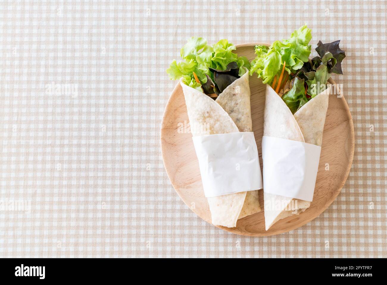 Wrap and salad hi-res stock photography and images - Alamy