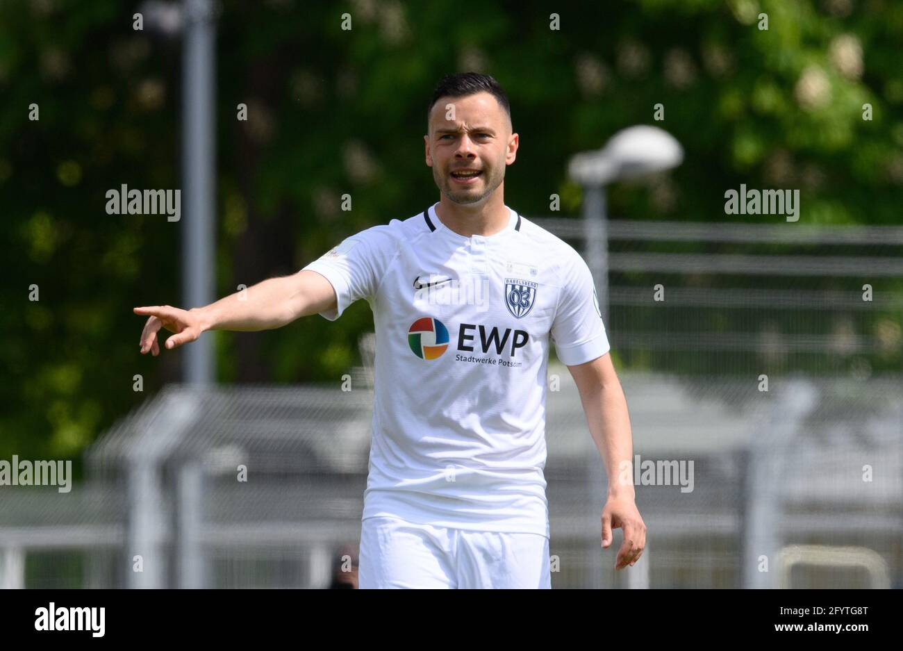 Luckenwalde, Germany. 29th May, 2021. Football: AOK-Landespokal, Final ...