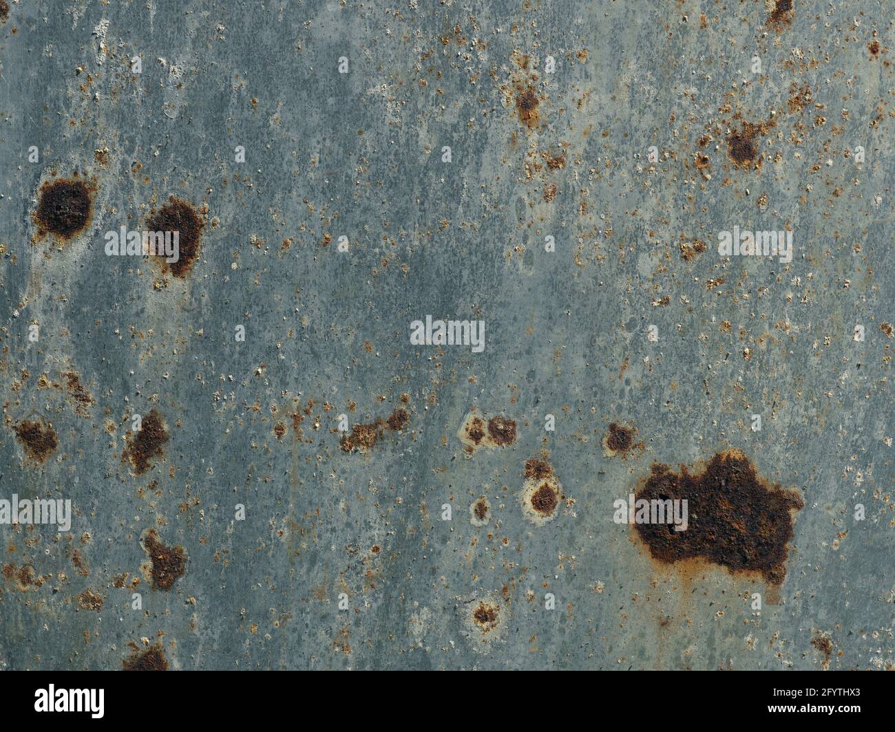 Galvanized steel surface with rust spots using as background Stock ...