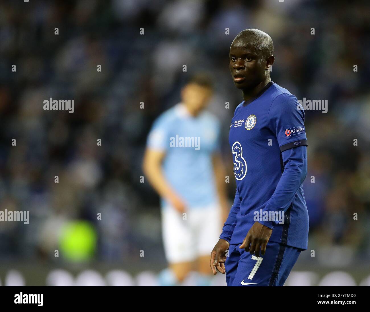 N'golo kante champions league trophy hi-res stock photography and ...
