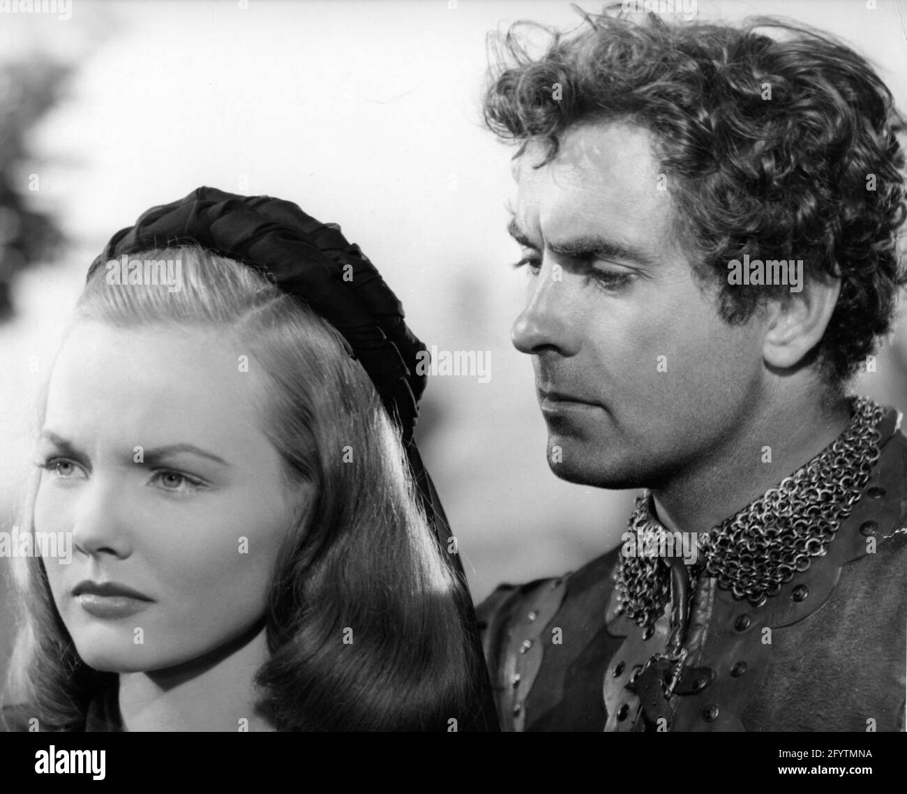 WANDA HENDRIX and TYRONE POWER in PRINCE OF FOXES 1949 director HENRY ...