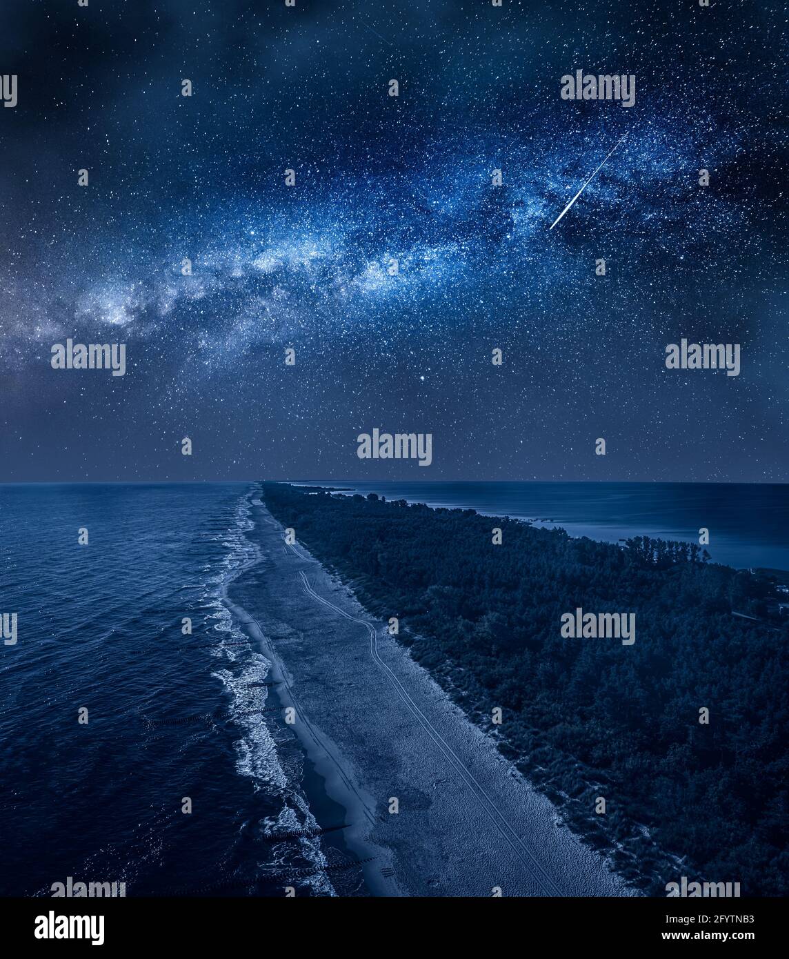 Chalupy poland night hi-res stock photography and images - Alamy